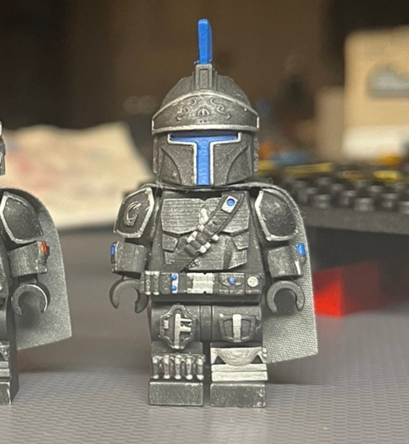 Shadow Spartan Mando (Blue – printechws
